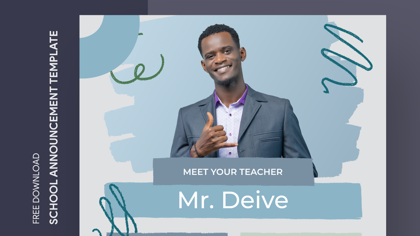 Meet The Teacher Night Announcement Free Google Docs Template