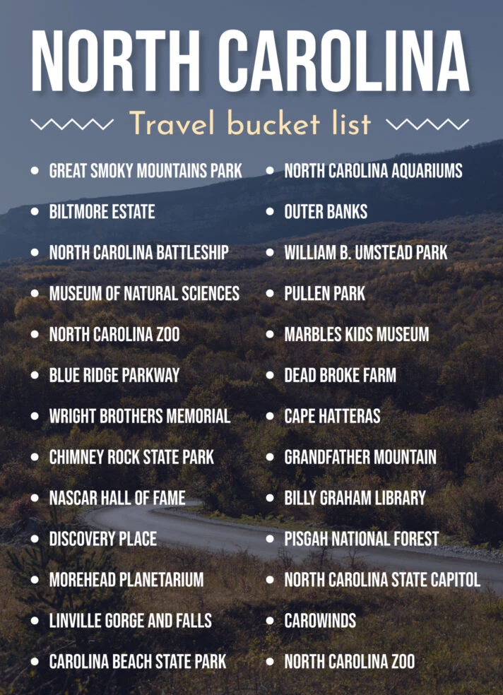 Our Things To Do In North Carolina Bucket List 23 Best Things To Do In