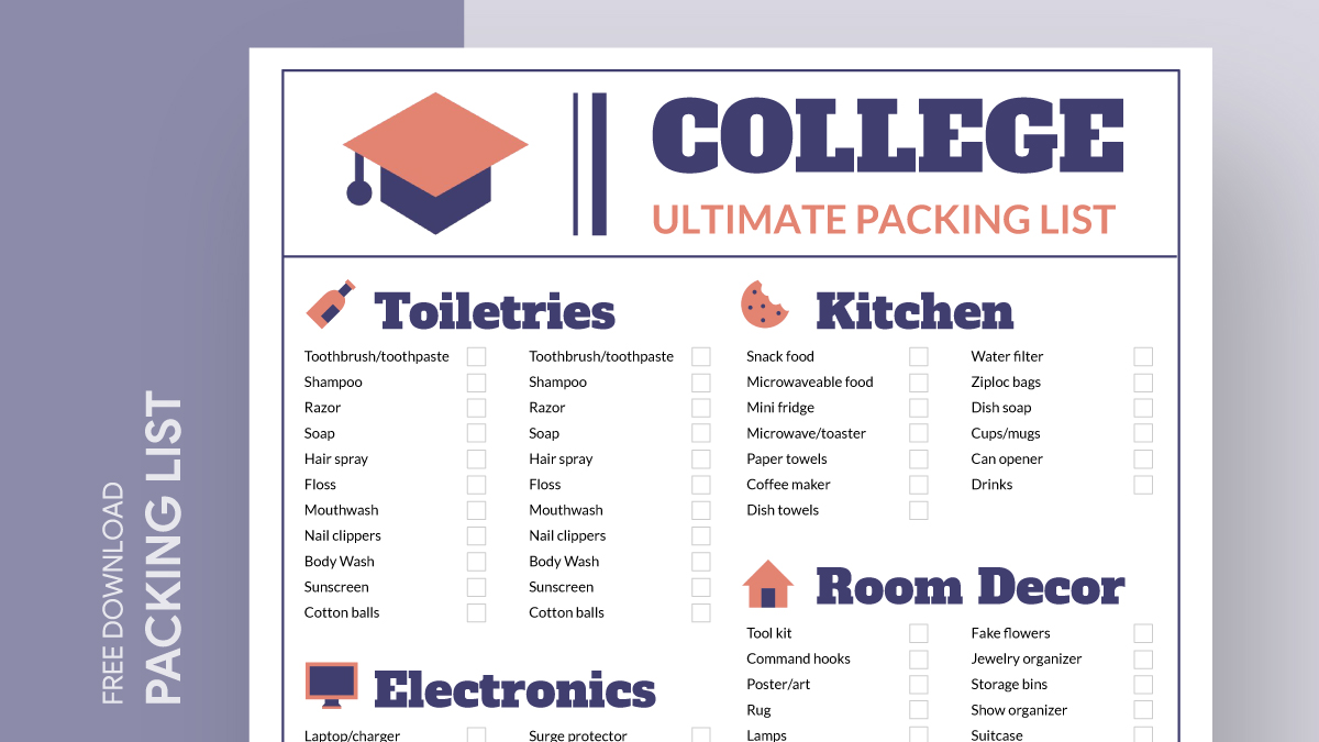 Ultimate College Packing List Free Google Docs Template Gdoc io Ultimate College Packing List Free Google Docs Template Gdoc io
