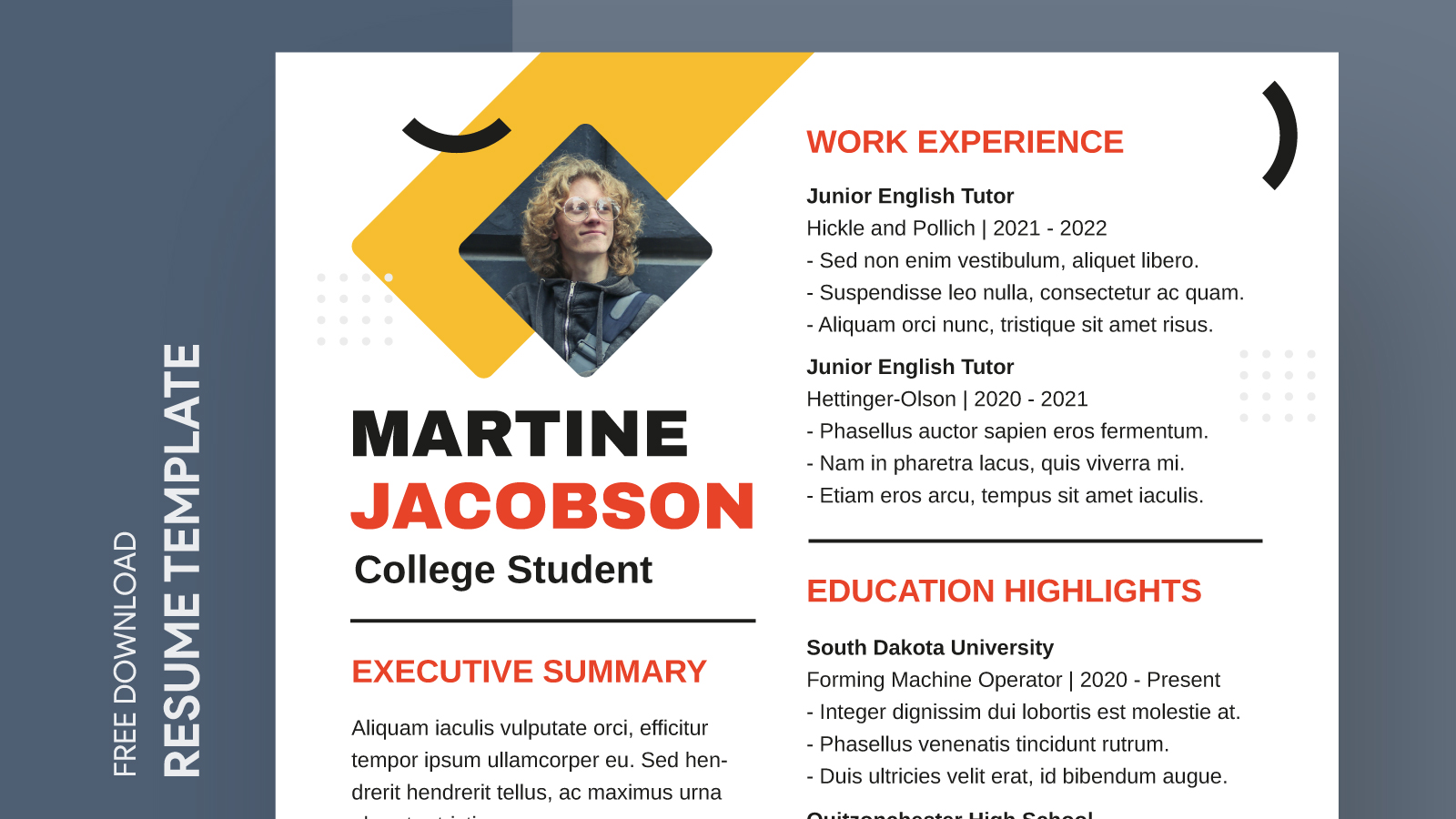 University of Florida Resume Free Google Docs Template - gdoc.io