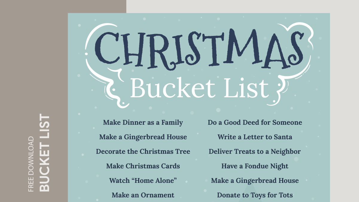 Xmas Bucket List Free Google Docs Template Gdoc io