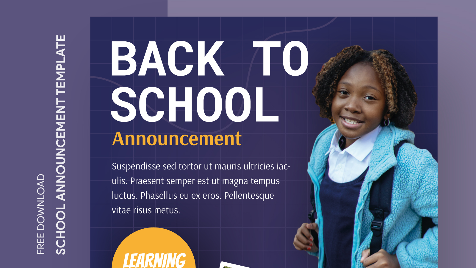 Back To School Announcement Free Google Docs Template - gdoc.io