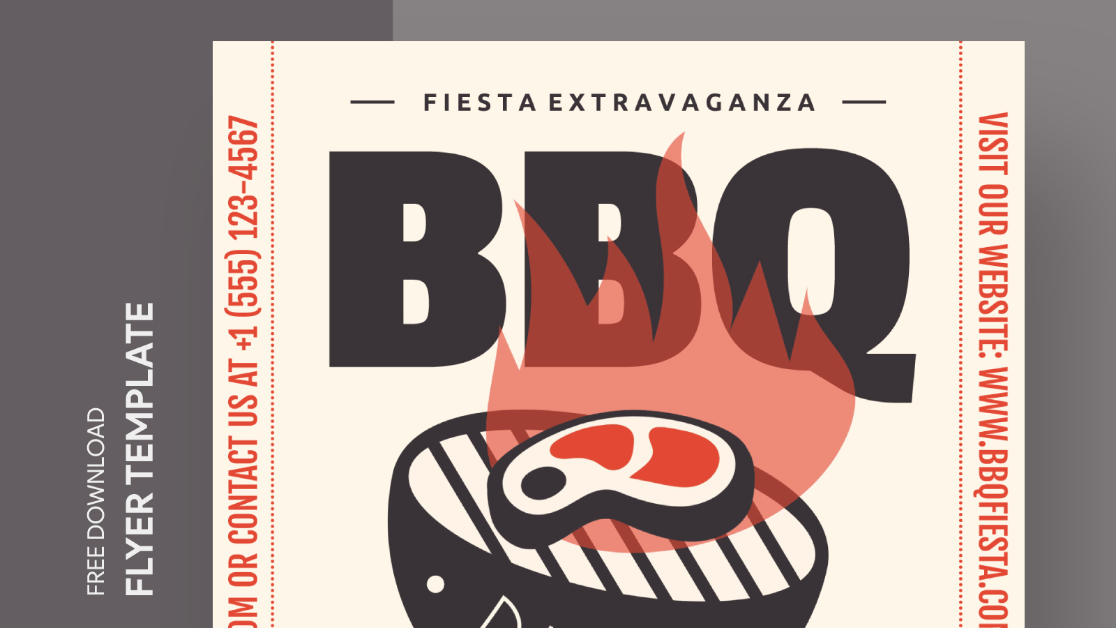 BBQ Flyer Free Google Docs Template - gdoc.io