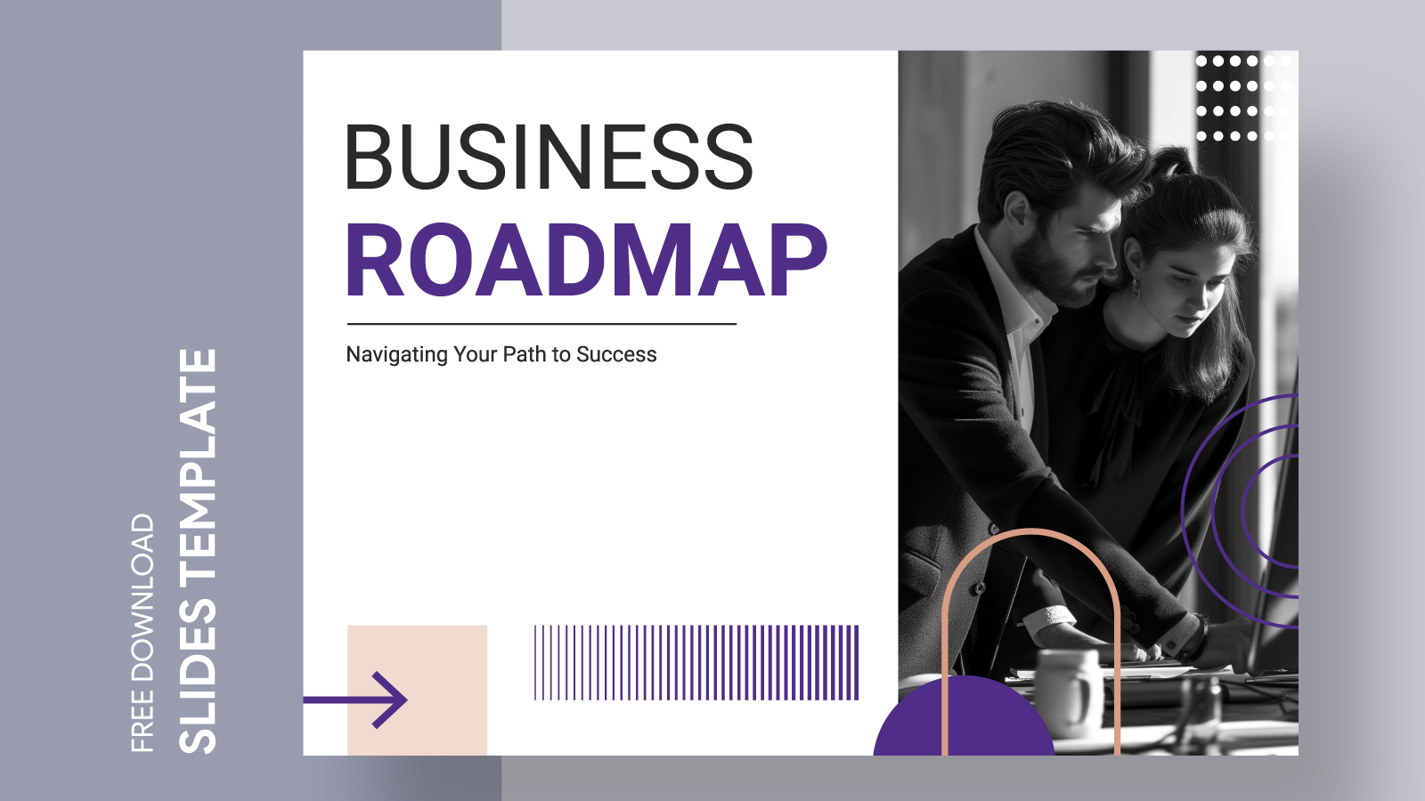 Business Roadmap Free Google Slides Powerpoint Template