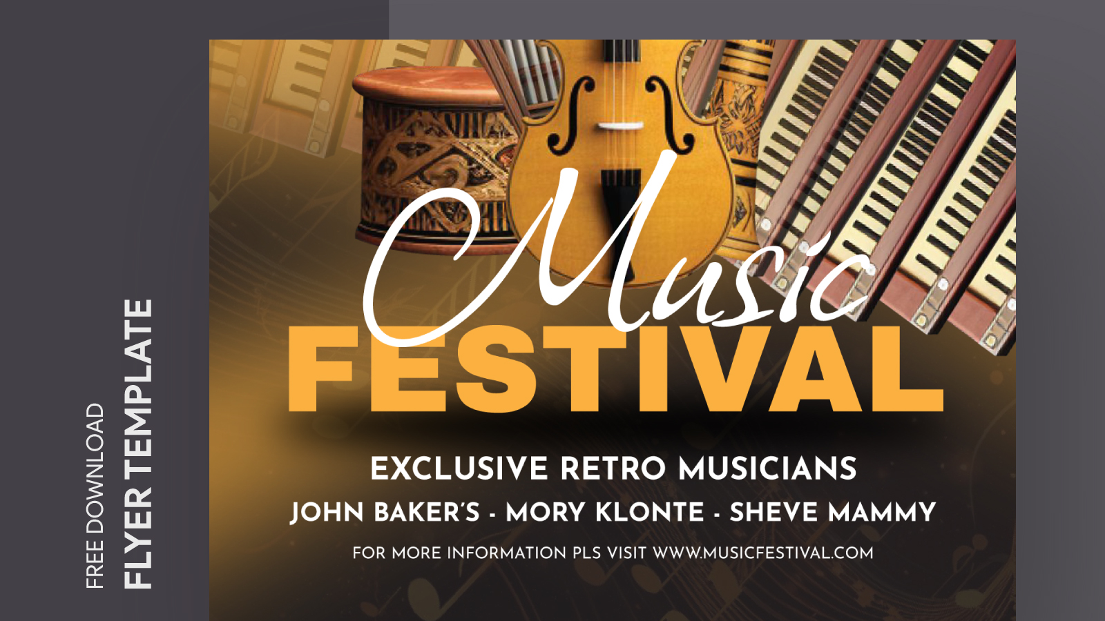 Concert Music Flyer Free Google Docs Template - gdoc.io