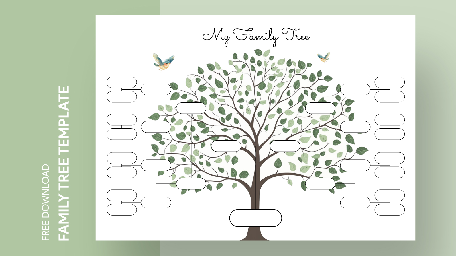 Family Tree Chart Free Google Docs Template - gdoc.io