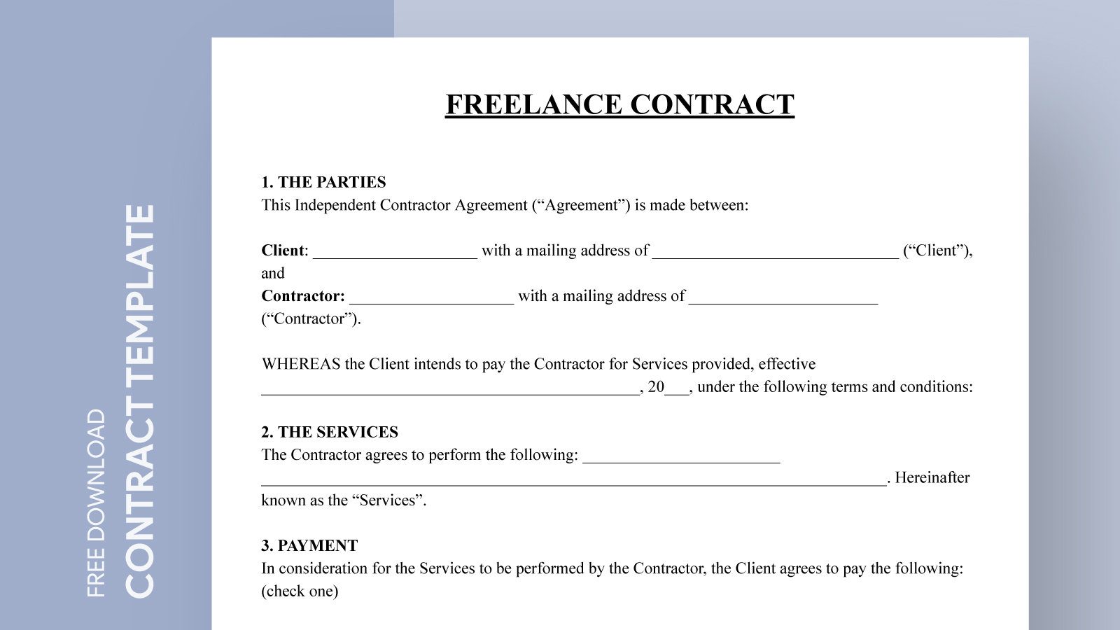 Freelance Contract Free Google Docs Template - gdoc.io