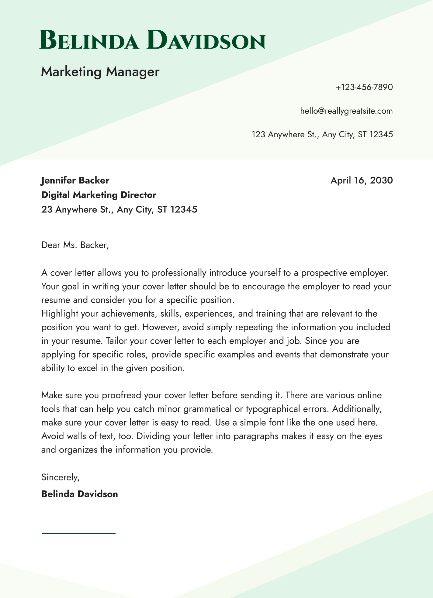 7 Company Introduction Letter Templates In Google Docs