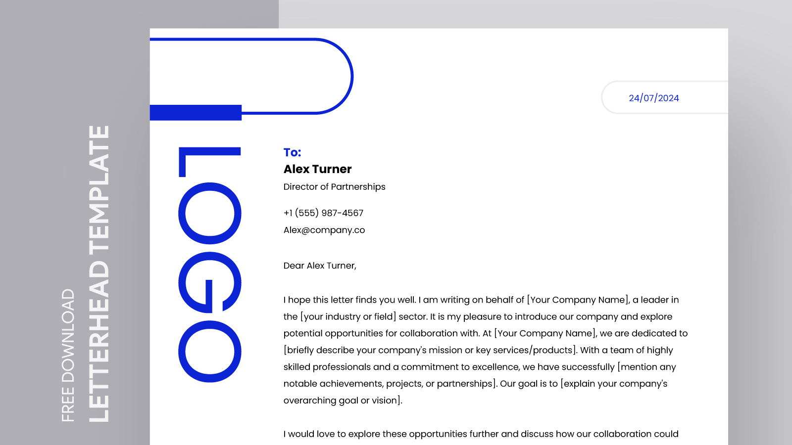 Official Letterhead Free Google Docs Template - gdoc.io Official Letterhead Free Google Docs Template - gdoc.io