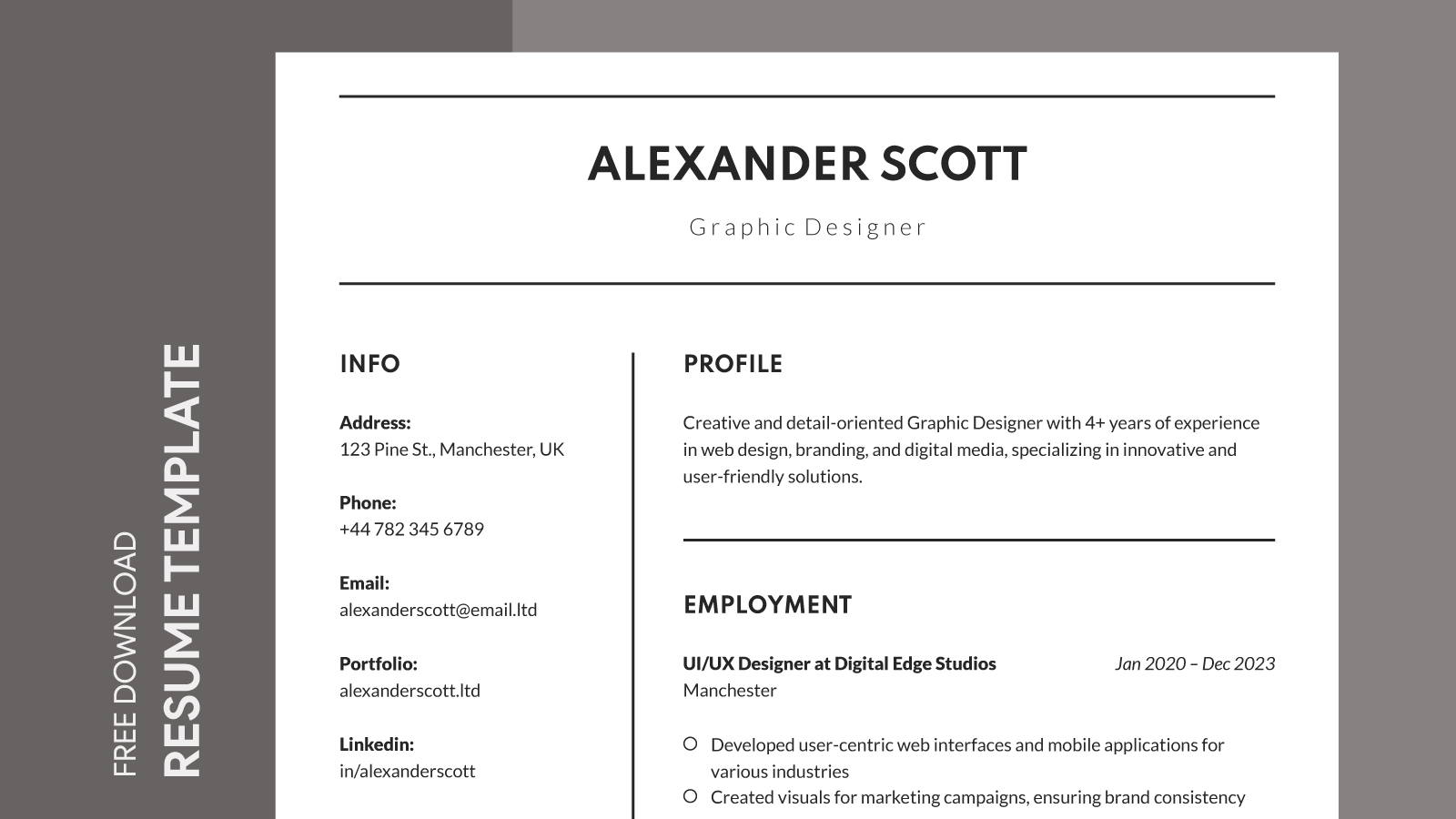Remote Job Resume Free Google Docs Template - gdoc.io