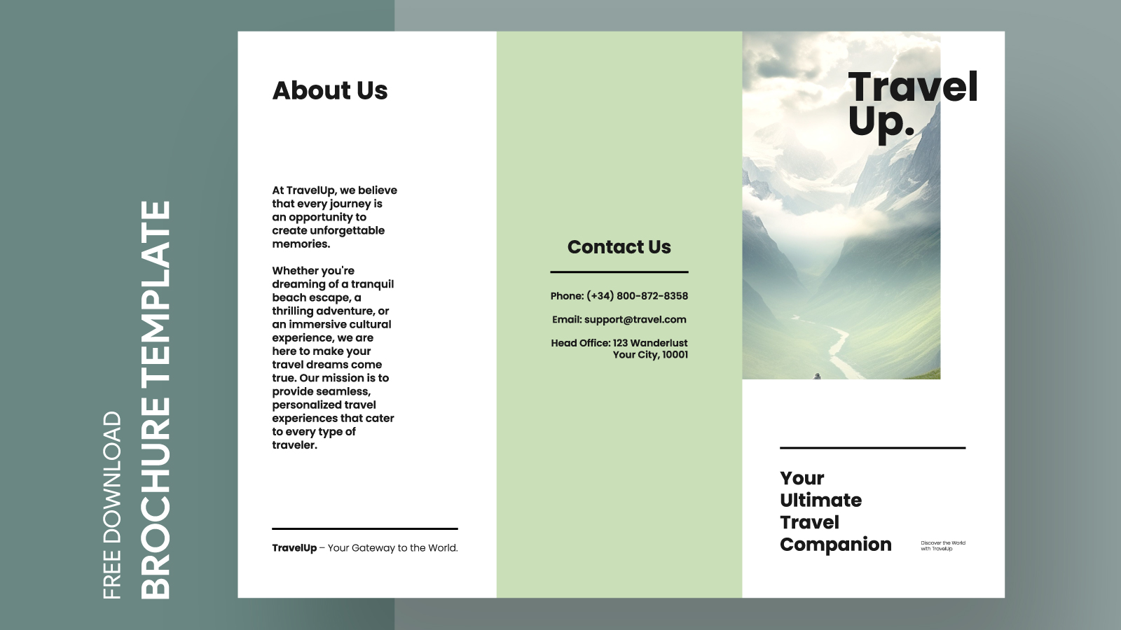 Simple Brochure Free Google Docs Template - gdoc.io