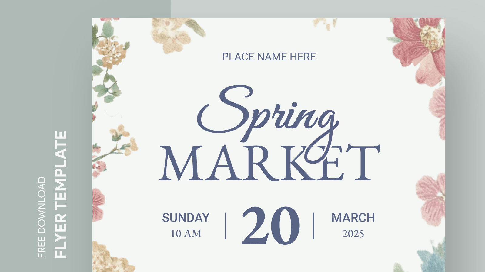 Spring Flyer Free Google Docs Template - gdoc.io