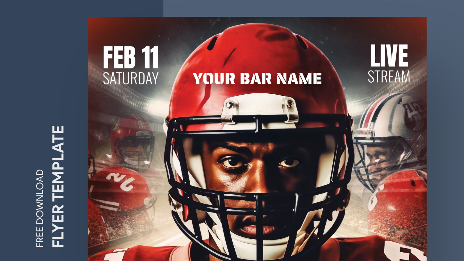 Super Bowl Flyer Free Google Docs Template - gdoc.io