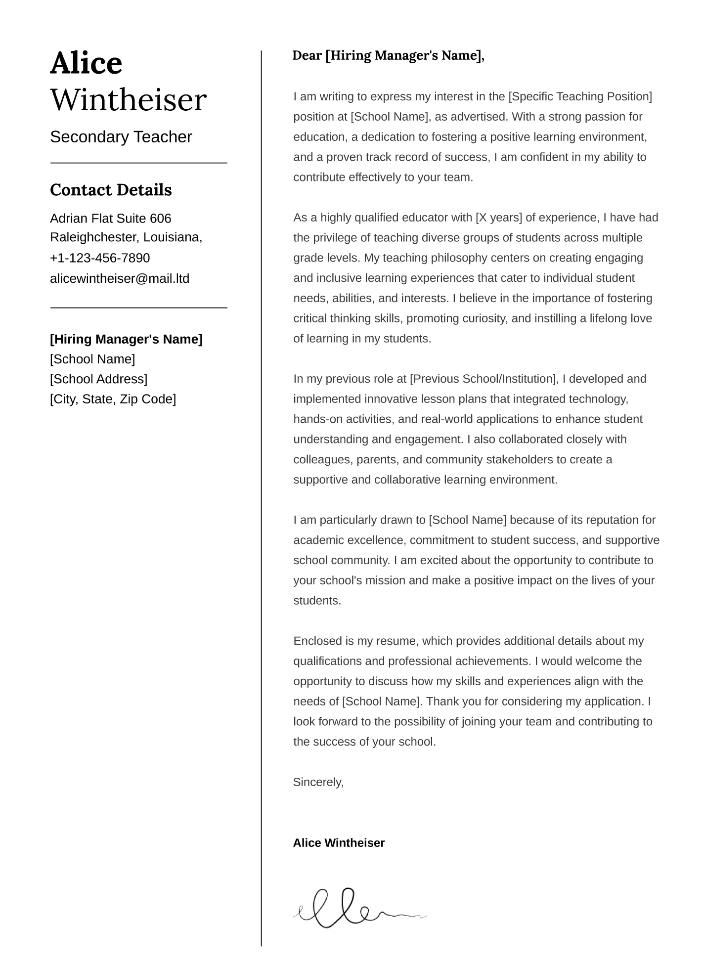 14 Example Of Attachment Letter Doctemplates