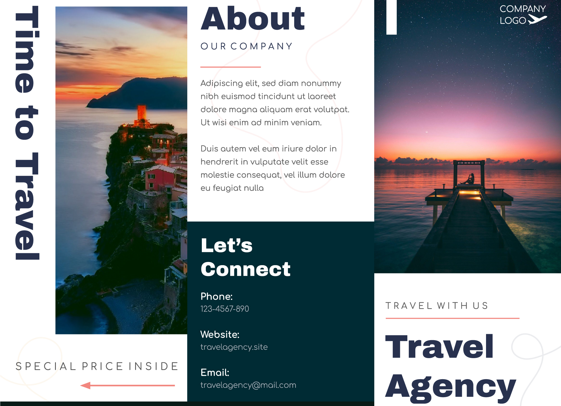 How To Make Travel Brochure For Project In Powerpoint Infoupdate